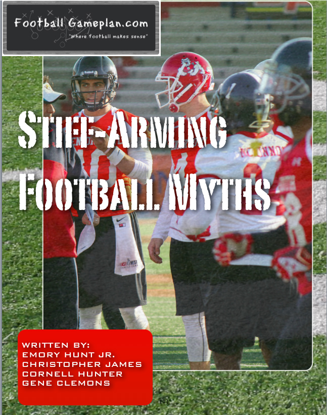 Stiff Arming Football Myths | FOOTBALL GAMEPLAN